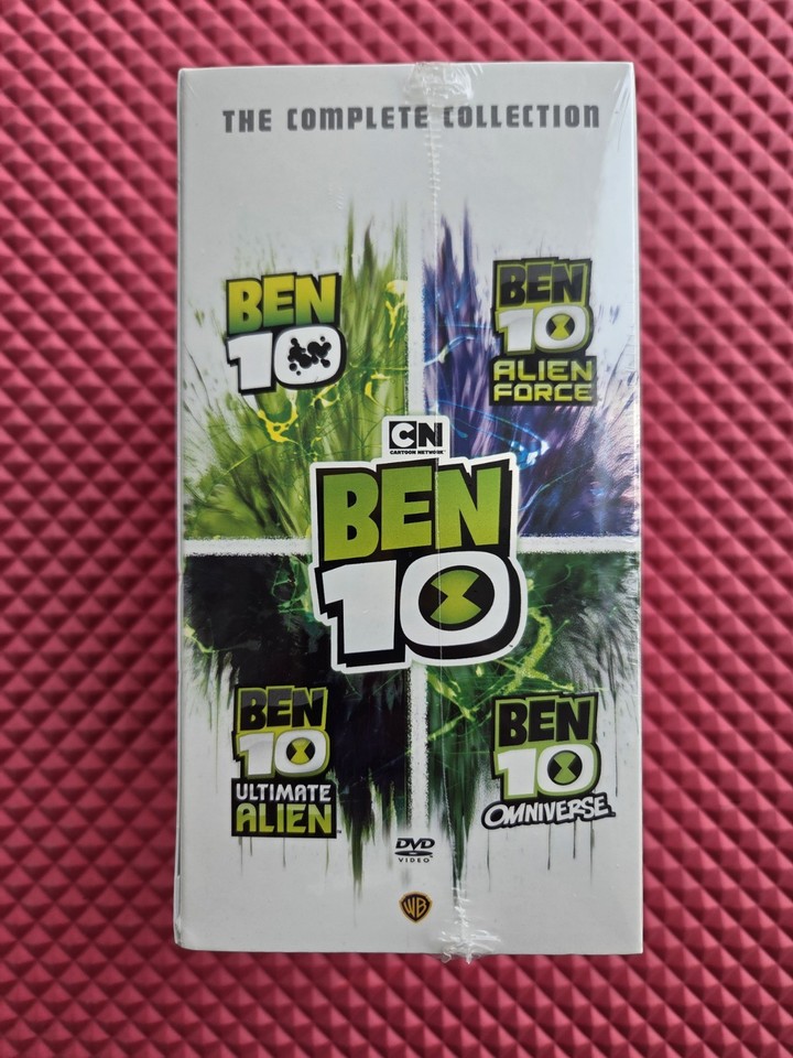 Ben 10 - The Complete Collection DVD 2025 Over 200 Episodes, 2 Movies ...