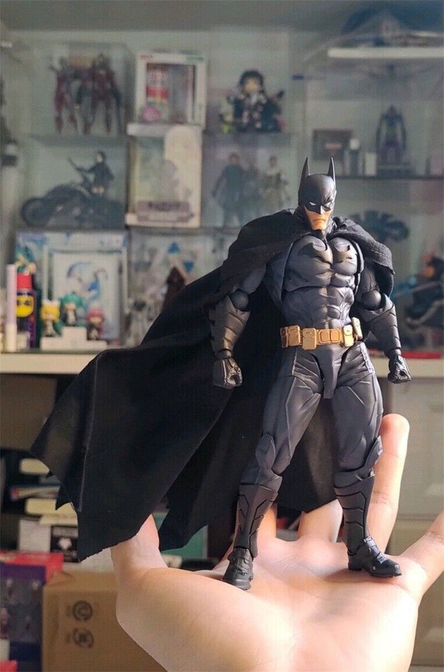 1/12 Custom Wired Cloth Cape for Mafex Batman Model Toy Collectibles No ...