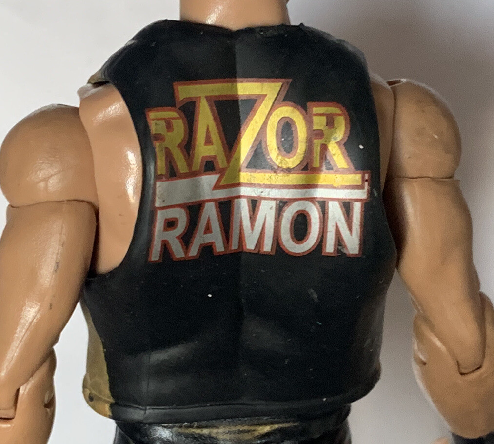 WWE Razor Ramon Vest Accessory Mattel Figure Clothes 1:12 A2 | eBay