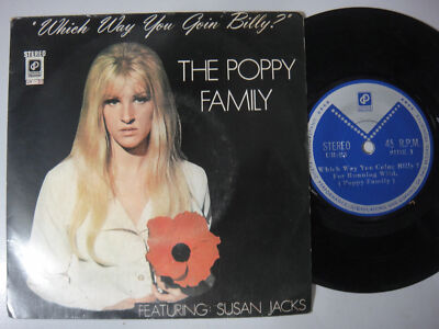(2088) Malaysia EP THE POPPY FAMILY Feat SUSAN JACKS "Which Way You ...