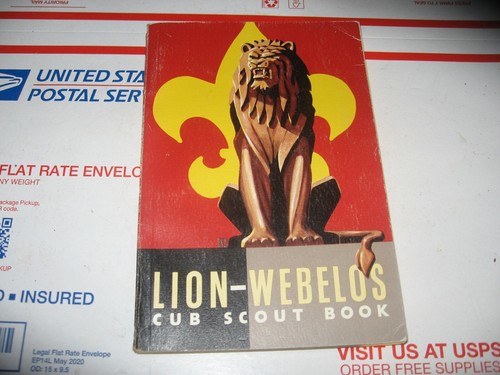 BOY SCOUT HANDBOOK, LION, WEBELOS CUB SCOUT HANDBOOK 1963 | eBay