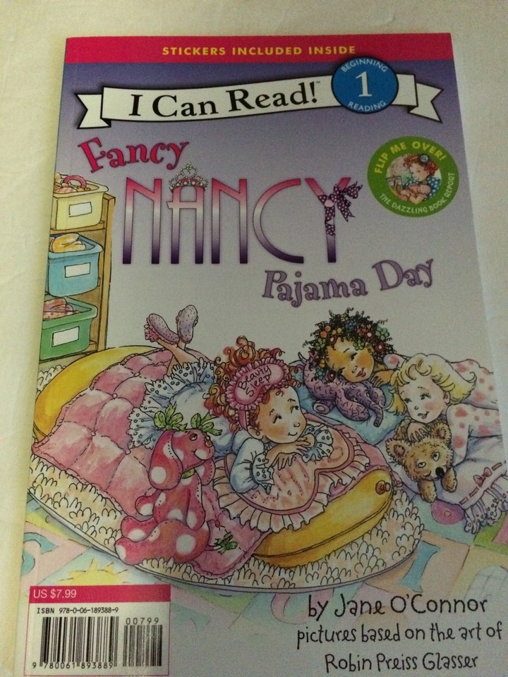 FANCY NANCY I Can Read Level 1 Readers Pajama Day Sees Stars Jane O ...