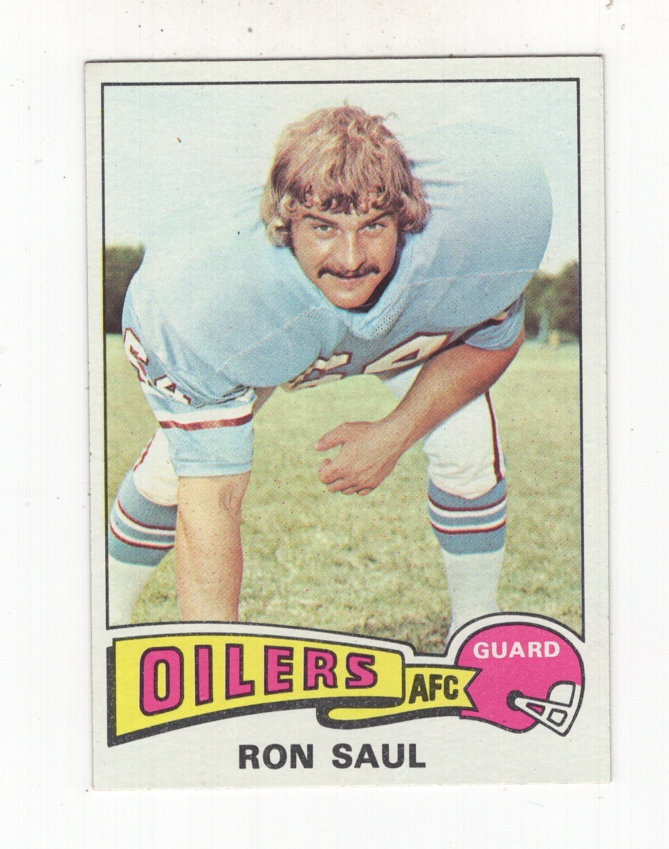 1975 TOPPS FOOTBALL RON SAUL HOUSTON OILERS #24 | eBay