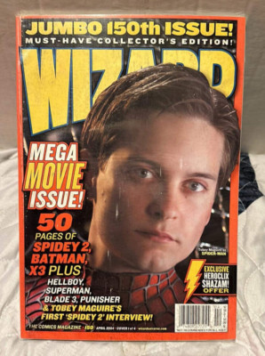 Wizard The Comic Magazine 2004 #150 Mega Movie Issue - Spiderman | eBay