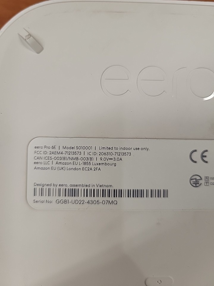 Eero Pro 6E S010001 | eBay