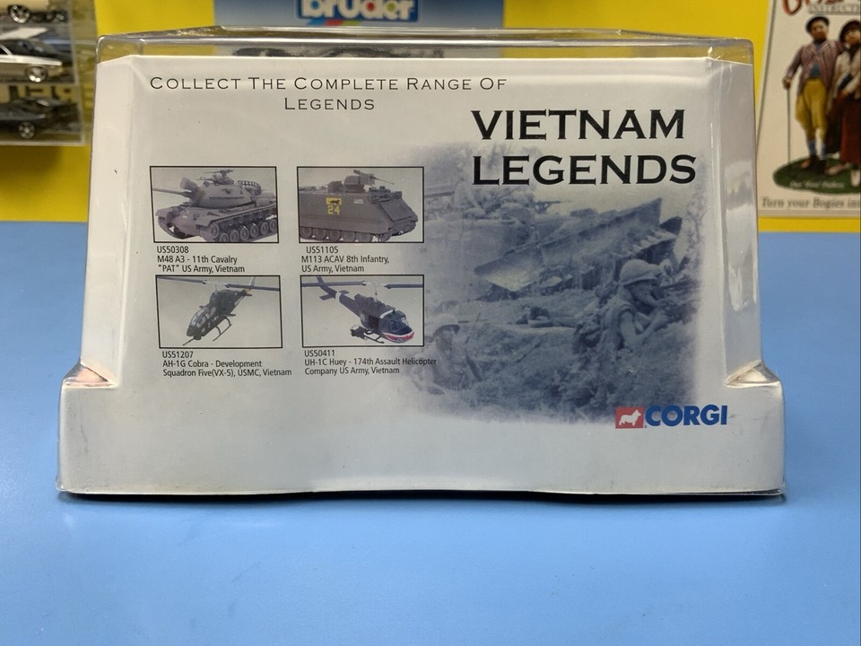 Rare Corgi US50308 M48 A3 US Army 11th Cavalry "Pat" Vietnam NEW ...