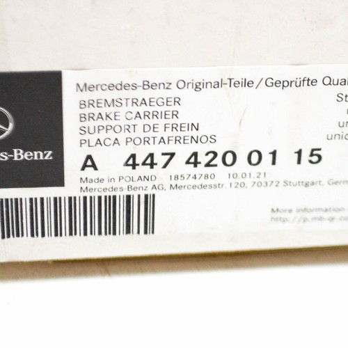 MB VITO TOURER W447 FRONT RIGHT BRAKE CALIPER BRACKET A4474200115 NO🇺🇸 ...