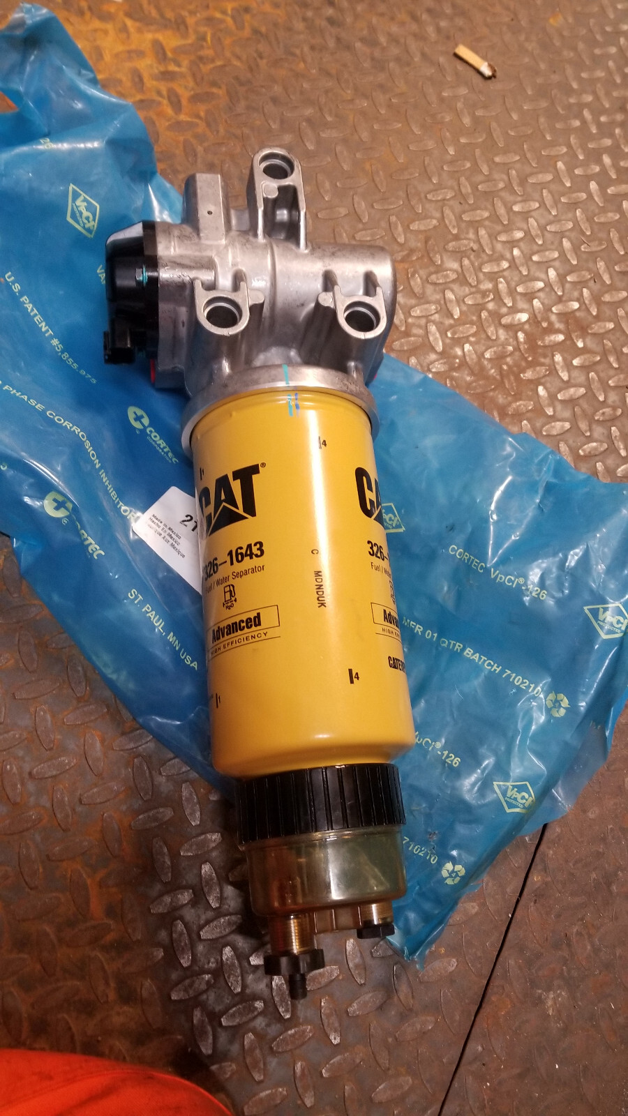 CATERPILLAR 326-1643 - Cross reference fuel filters