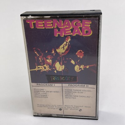 Teenage Head Frantic City (Audio Cassette Tape 1980) First Release ...