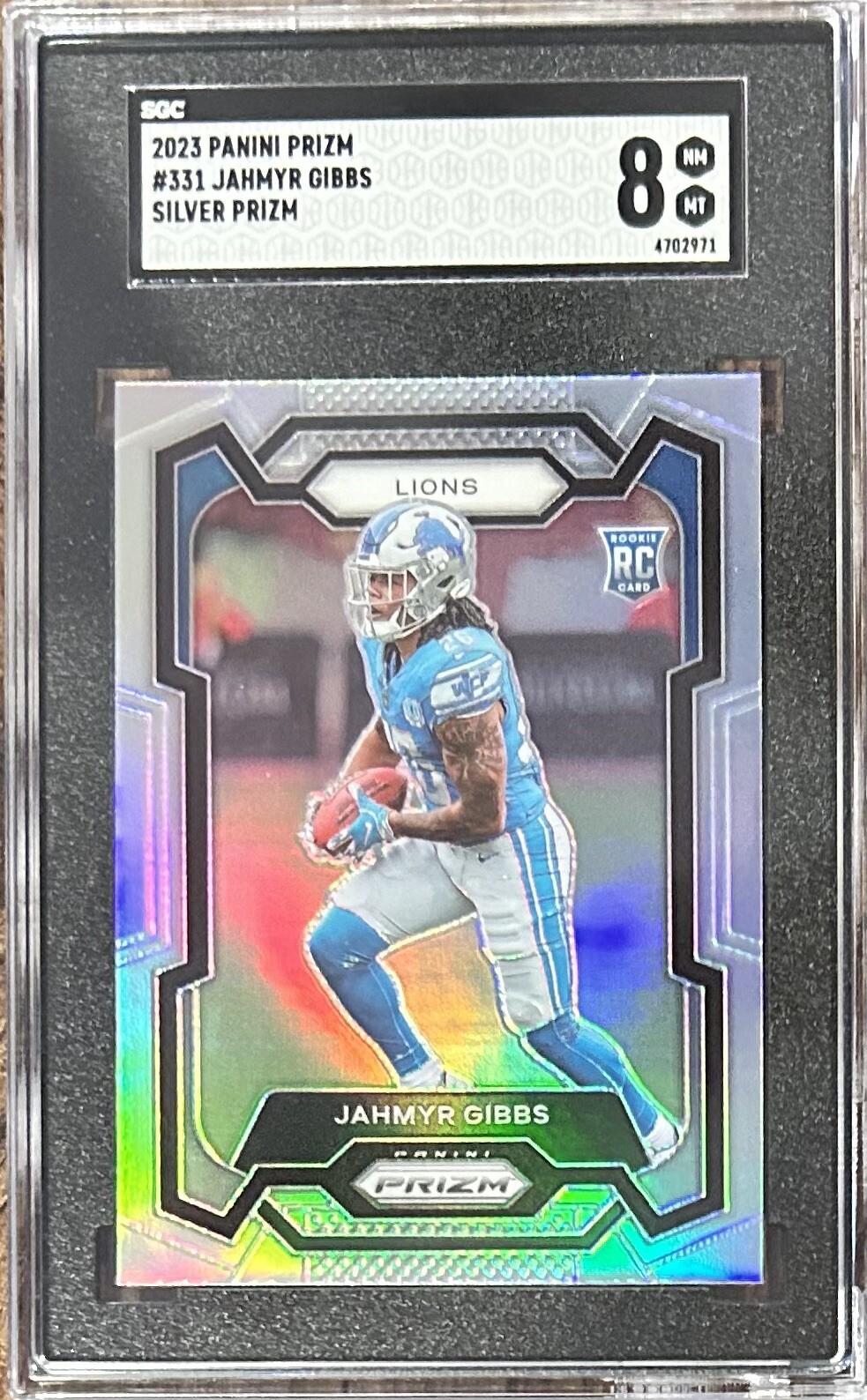 2023 Panini Prizm - Rookies Silver Prizm #331 Jahmyr Gibbs (RC) for ...