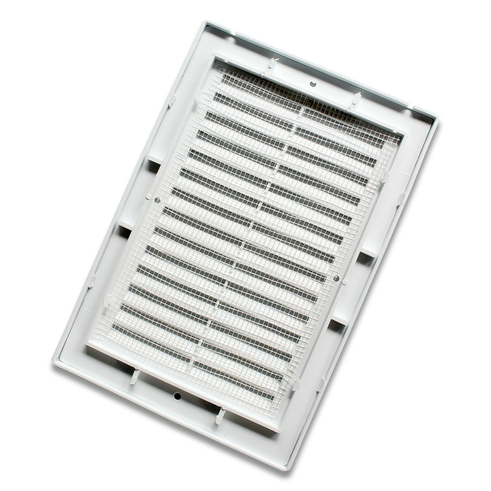 140 x 210mm Plastic Air VENTILATION GRILL INSECT NET Ducting Wall Vent ...