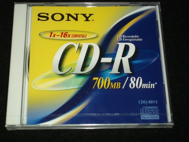 Sony (CDQ-80N1) CD-R for sale online | eBay