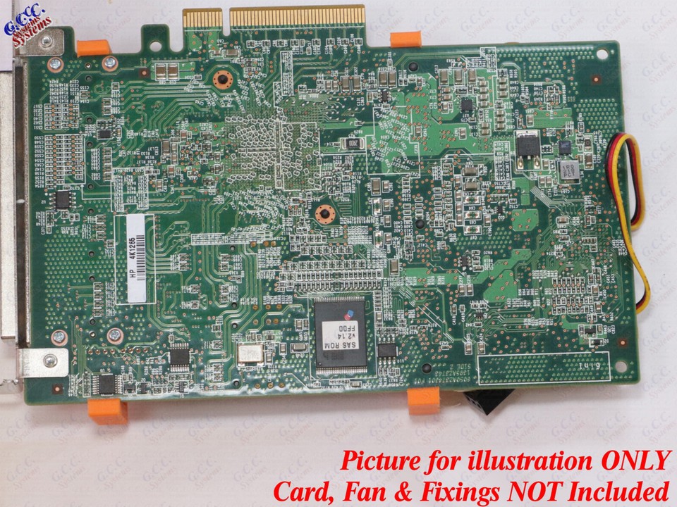 SATA RAID SAS Card Cooler Mount Bracket Clip Adaptor 4 P822 (60mm ...