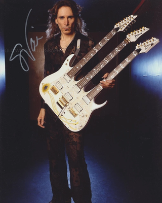 STEVE VAI - GENUINE SIGNED AUTOGRAPH | eBay
