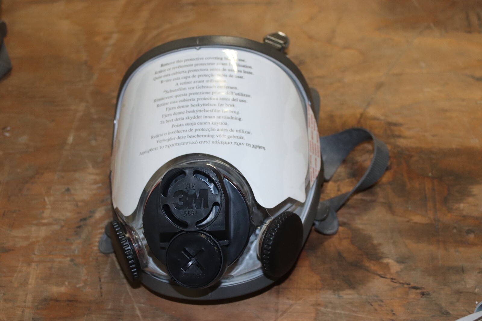 NEW SMALL 3M Full Facepiece Respirator Reusable 6898 face shield | eBay