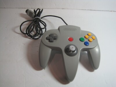 Nintendo 64 N64 Gray Controller Authentic OEM Tested & Working ...