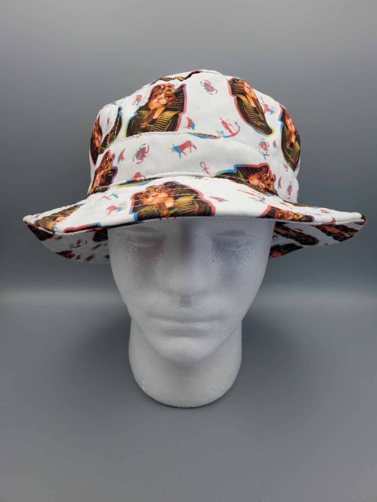 Original Chuck Bucket Hat Cat King Tut - One Size Egyptian Festival ...