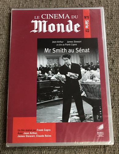 Mr Smith au Sénat (Franck Capra / Avec James Stewart, Jean Arthur) DVD ...