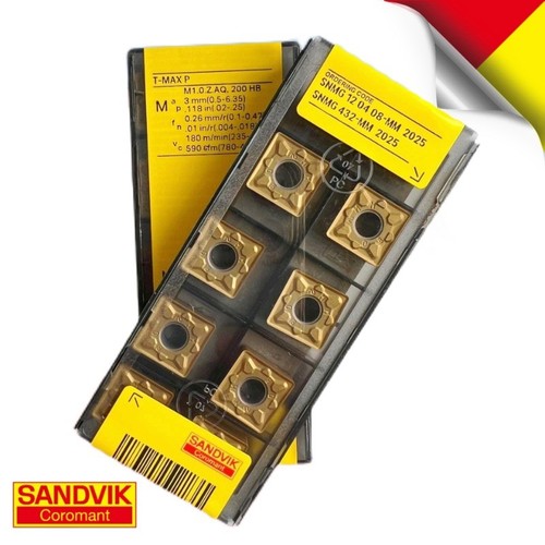 Sandvik SNMG120408-MF 1125 Carbide Insert CNC Turning Tool USA Stock ...