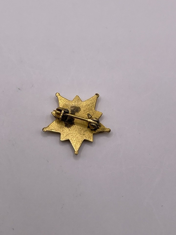 Gold Tone Vintage Utah Peace Officers Association Collectible Brooch ...