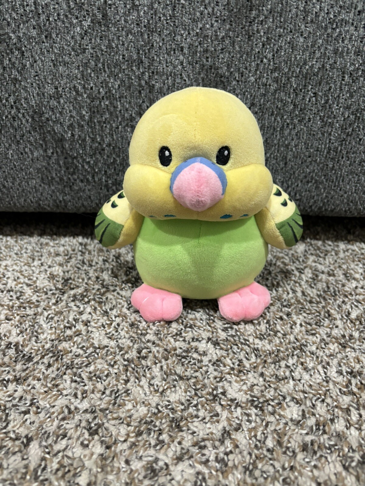 Fiesta Pocket Huggables Yellow Parakeet Budgie 6” Plush Toy Stuffed ...