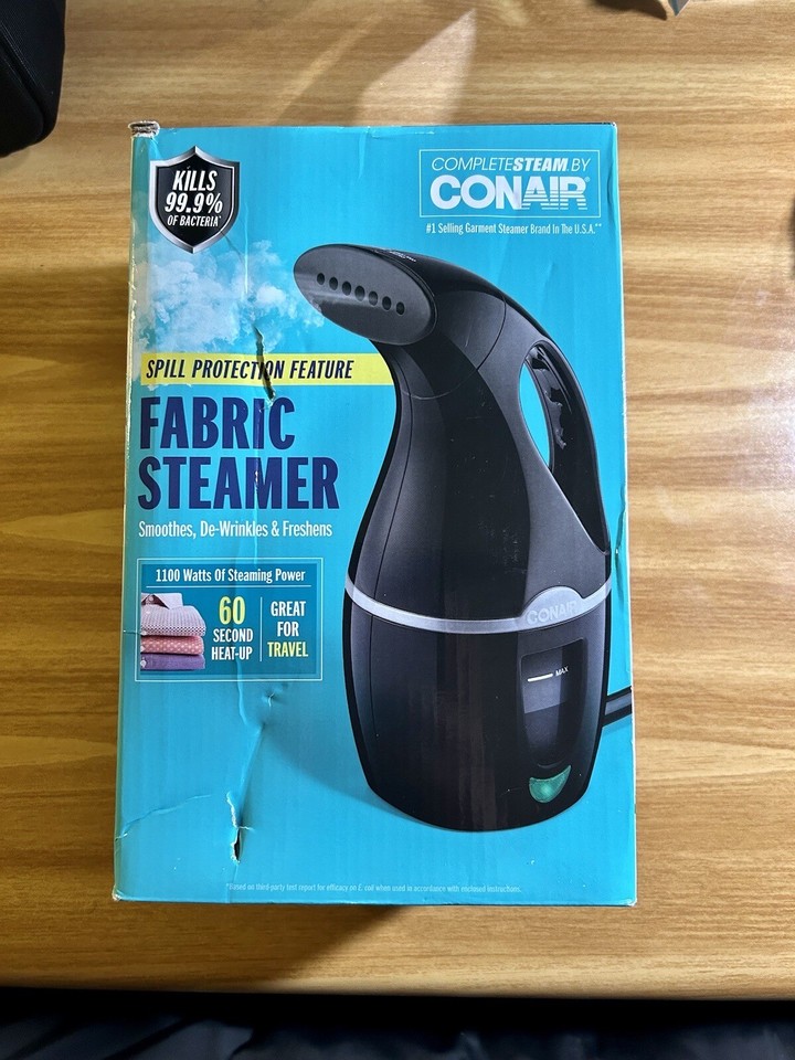Conair fabric steamer. Brand New! Still In Box ! Never Used/ Ready To ...