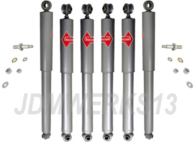 KYB 6 Heavy Duty Upgrade SHOCKS GMC JIMMY 1985 - 87 88 89 90 1991 QUAD ...