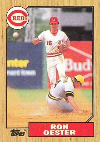 1987 Topps #172 Ron Oester Cincinnati Reds | eBay
