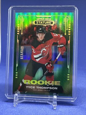 2021-22 Upper Deck Stature GREEN ROOKIE RC Tyce Thompson 020/149 | eBay