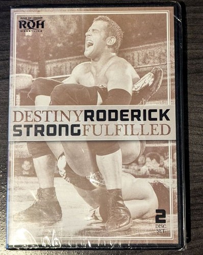 ROH Roderick Strong: Destiny Fulfilled wrestling DVD Ring Of Honor WWE ...