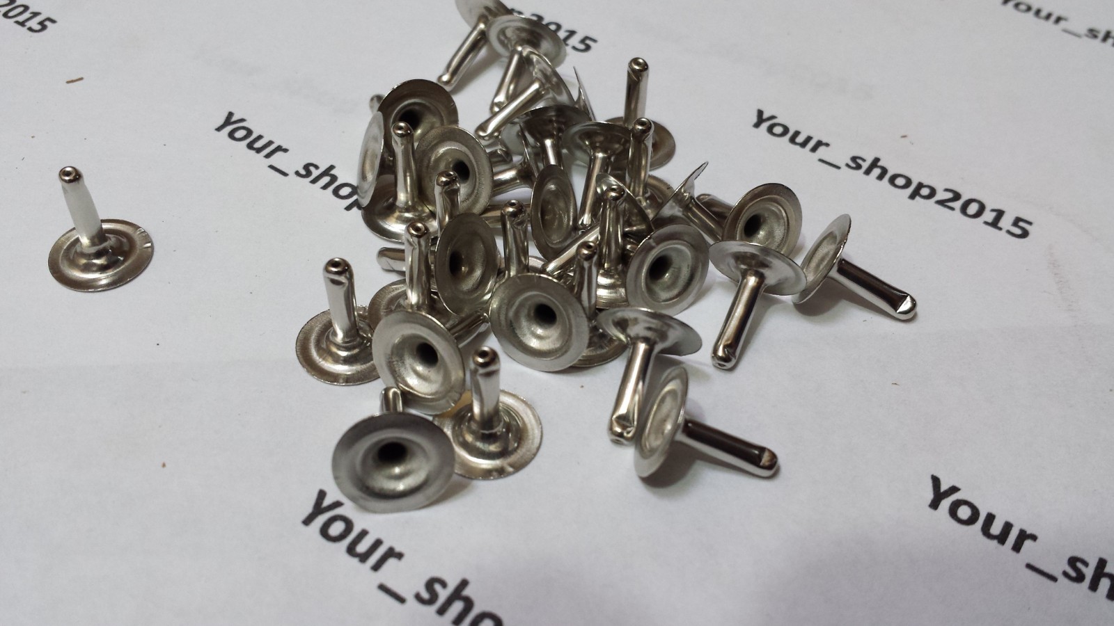 20-50 Bifurcated rivets Oval Head Mild Steel Nickel Plated Split Rivets ...