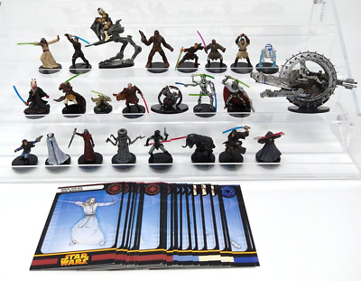 Star Wars Miniatures: Revenge of the Sith Lot - 24 Miniatures with ...