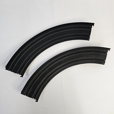 Aurora AFX #2545 12" Inch Radius Daytona Curve 1/4 Circle HO Slot Track ...