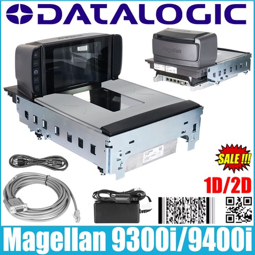 Datalogic Magellan 9300i/9400i 2D Barcode Scanner Scale w/ Cable & Power Supply | eBay