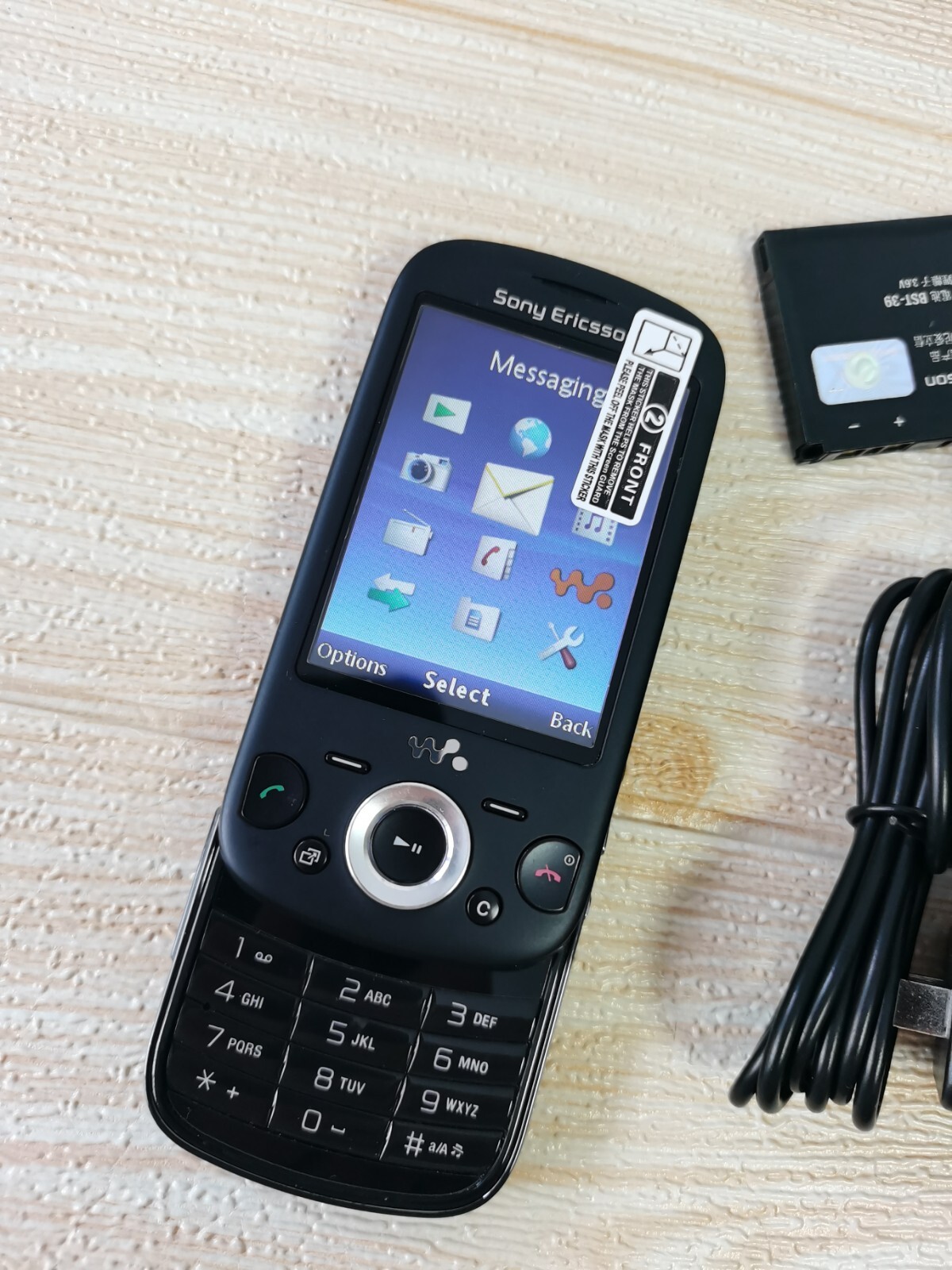 Sony Ericsson Zylo W20 - Jazz black (Unlocked) Cellular Phone for sale ...