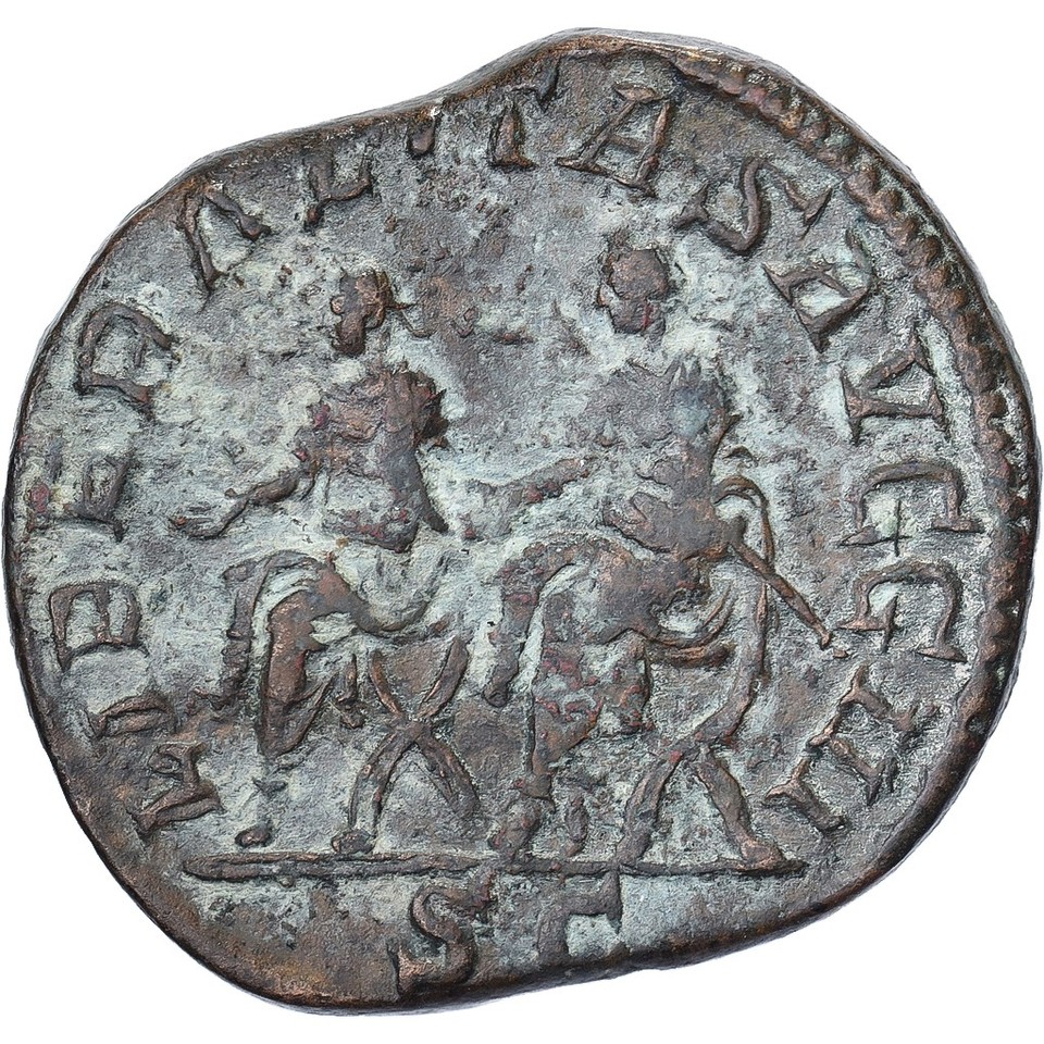 [#981364] Philip I the Arab & Philip II, Sestertius, 246-249, Rome ...