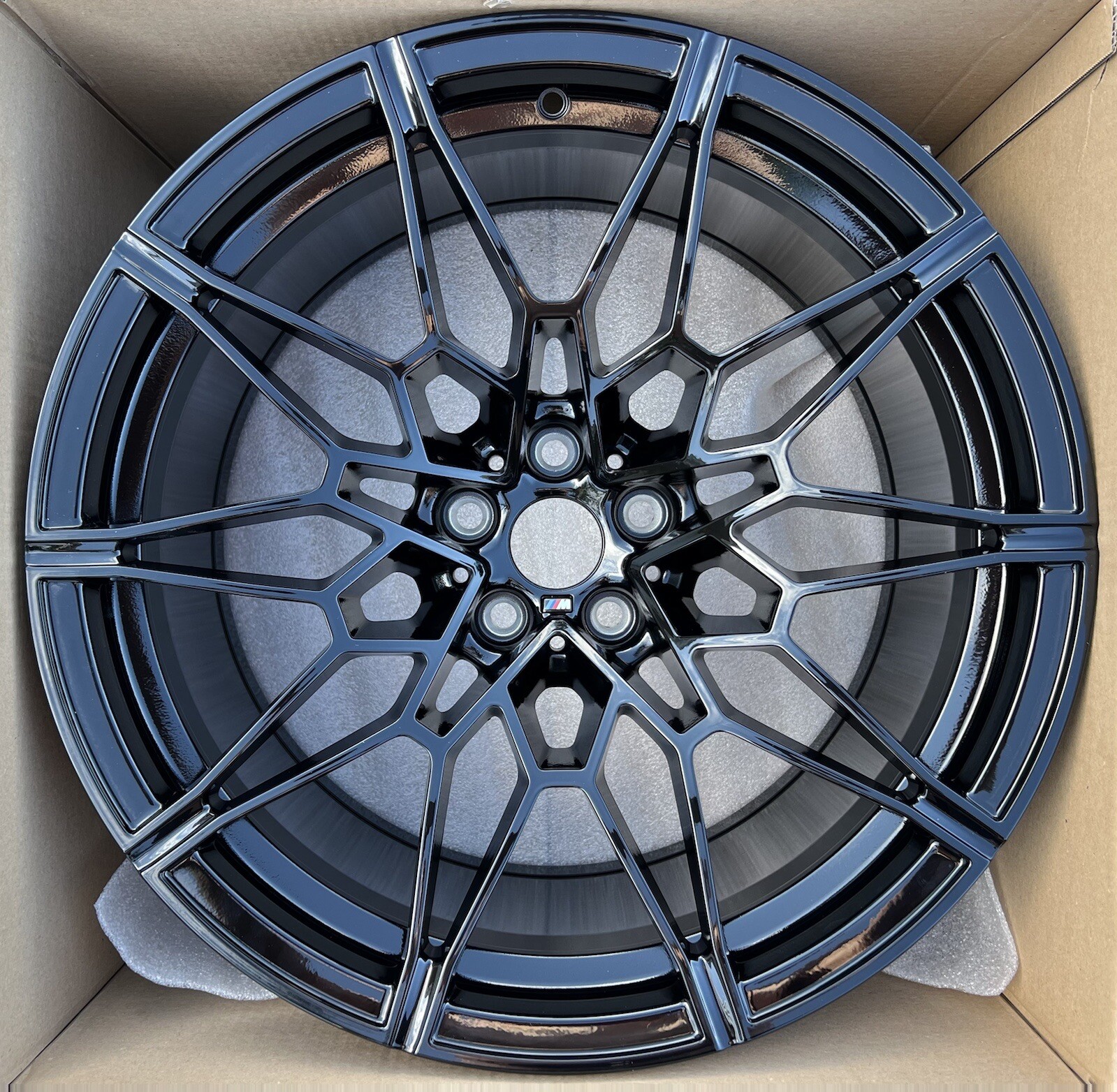 Set of FOUR BRAND NEW GENUINE OEM BMW G80 M3 G82 G83 M4 Black 826M ...