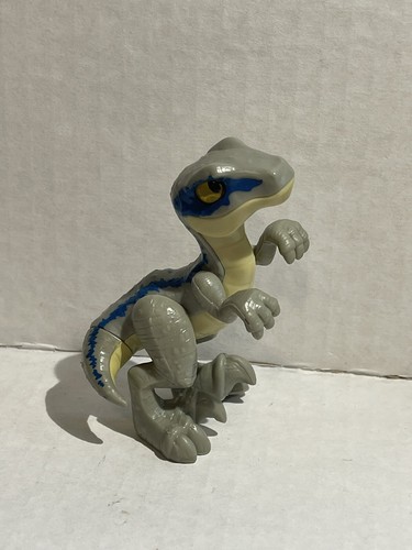 Imaginext Jurassic World 3" BLUE Raptor Figure | eBay