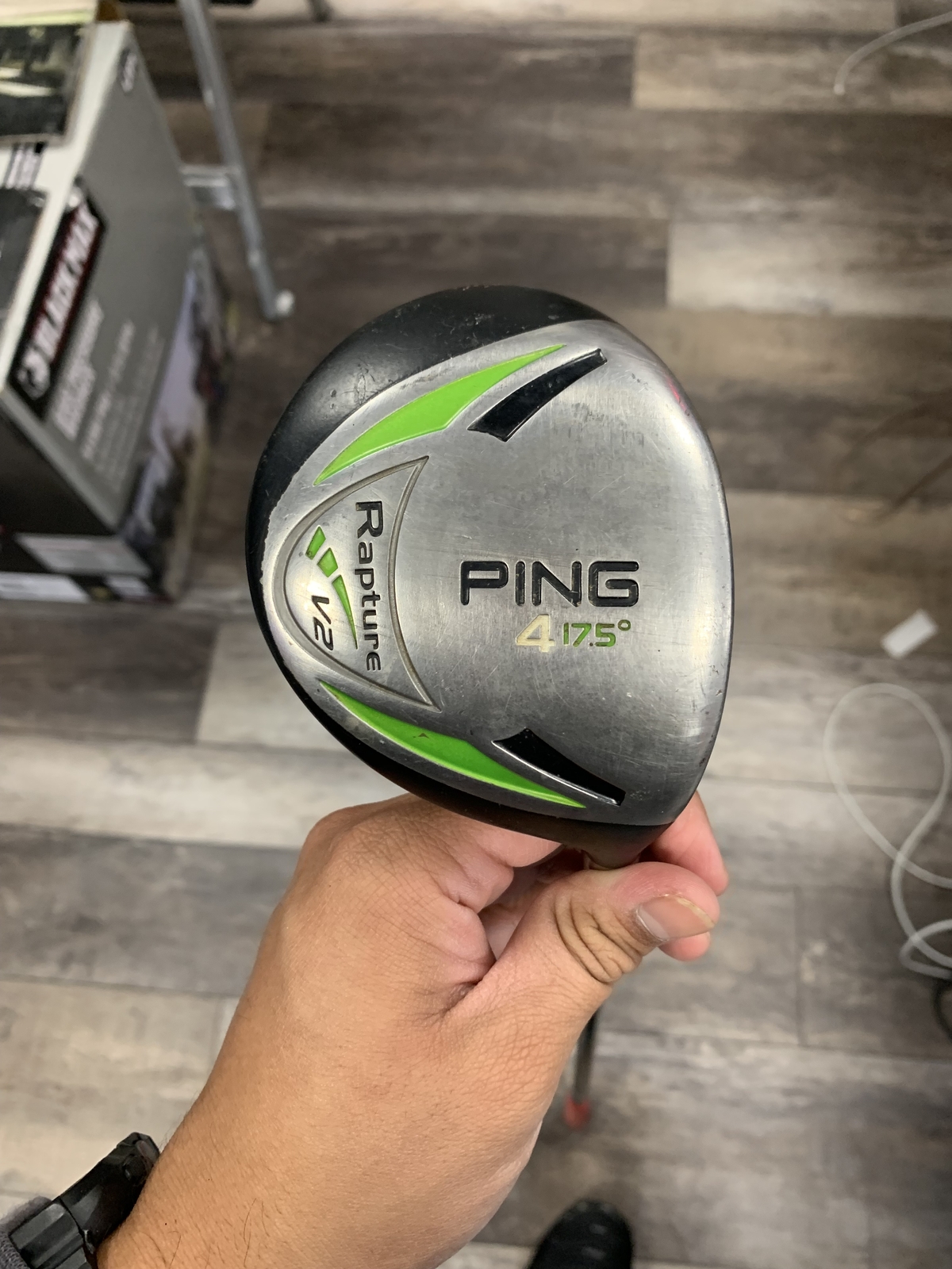 Ping Rapture V2 17.5° 4 Fairway Wood Stiff Flex EXCELLENT! | eBay