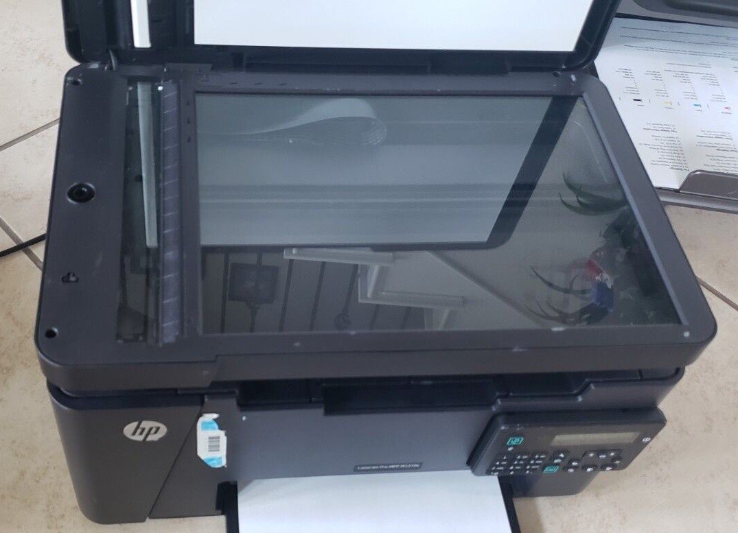 HP LaserJet Pro MFP M127fn Network All-in-One Monochrome Laser Printer ...