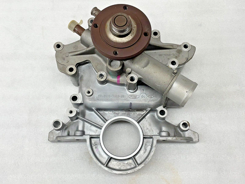 NOS FORD 302 5.0 SMALL BLOCK TIMING COVER W/SEPENTINE PUMP, 1996,97,98 ...