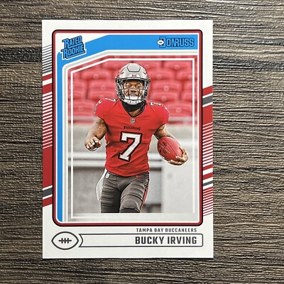 2024 Donruss Bucky Irving #301 Rated Rookie Card RC Base Buccaneers🏈 | eBay