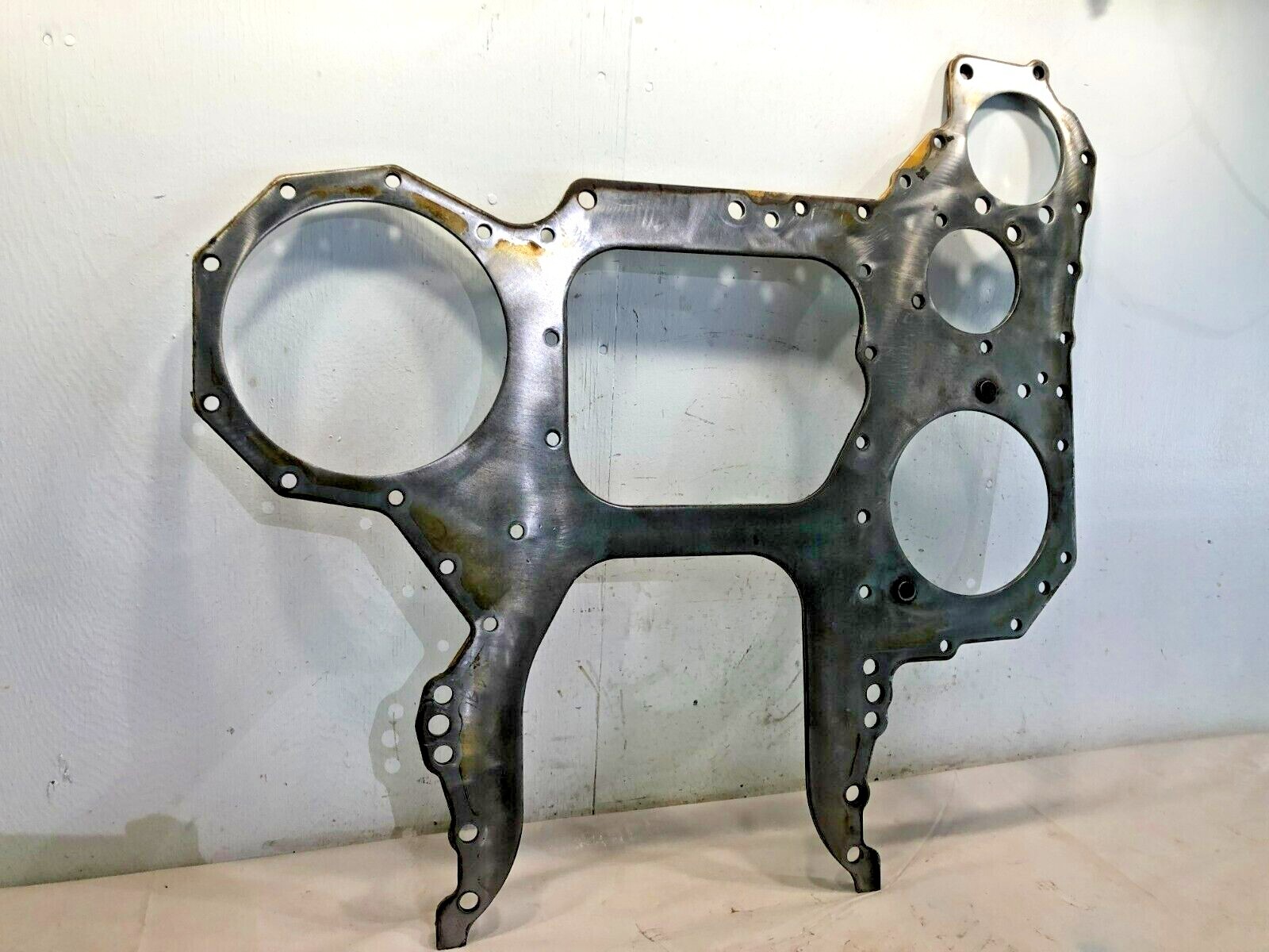 CAT 3406B Caterpillar Diesel Engine Timing Cover Back Plate 7W4886 OEM ...