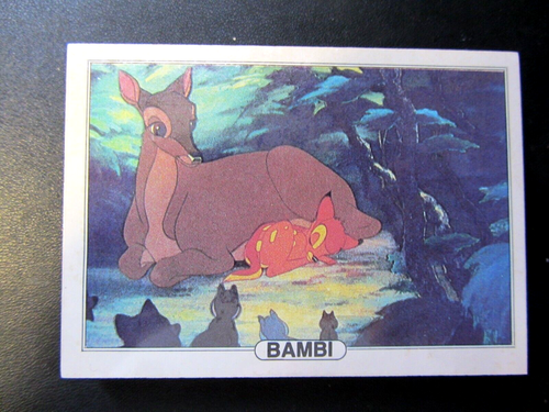 Disney Bambi Movie Scene Trading Cards Series A Set #3 Complete 1-18 ...