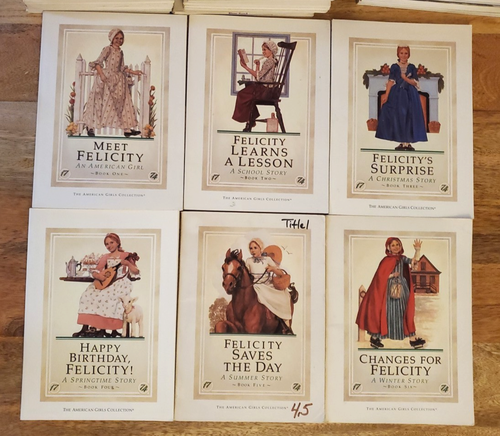 Felicity American Girl Complete Series 1-6 Set 1 2 3 4 5 6 Paperback ...