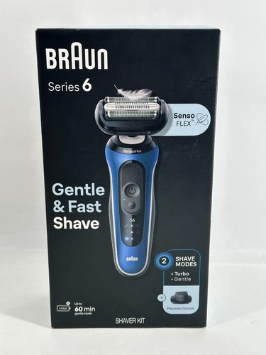 Braun Series 6 - Gentle & Fast Shave Kit Waterproof Shaver 6120s | eBay
