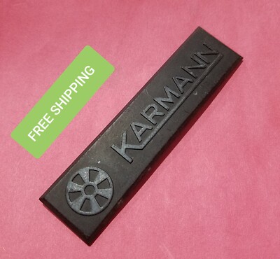 Bin#48 ONE Volkswagen VW MK1 Rabbit Cabriolet KARMANN Fender Emblem ...