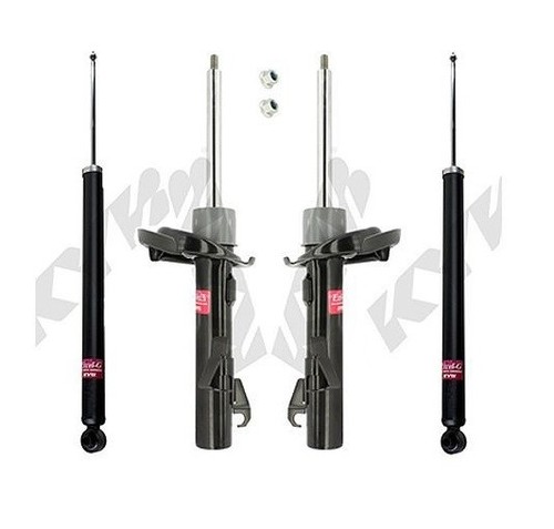 KYB 4 STRUTS SHOCKS for MAZDA3 MAZDA 3 2010 - 2013 334700 334701 553389 ...