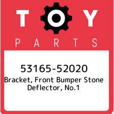 531650D031 Genuine Toyota Bracket Front Bumper Stone Deflector No.1 for ...