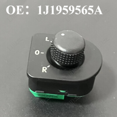 Power Mirror Switch Mirror Control Knob Button For VW Bora Golf Mk4 ...